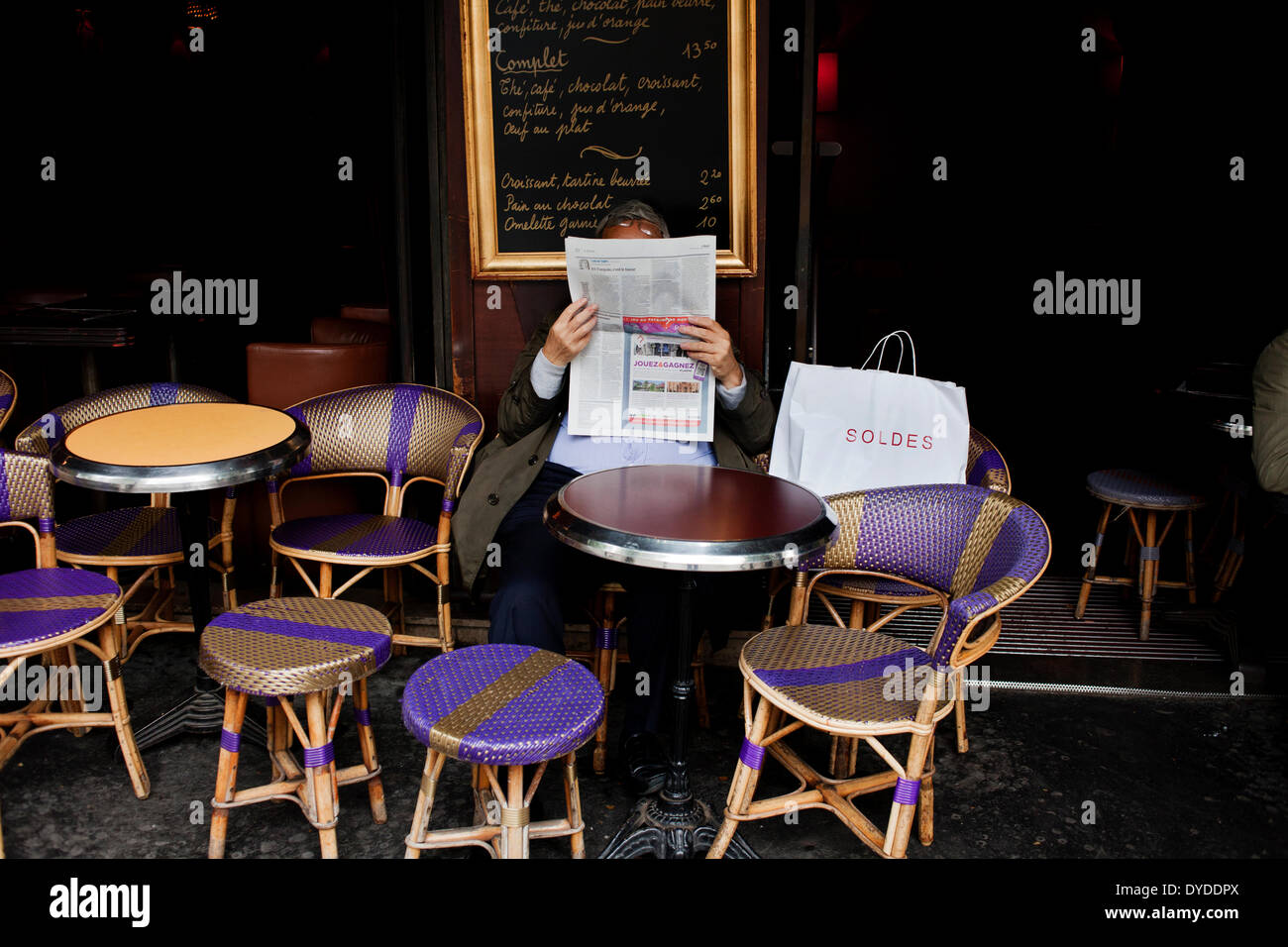 Reading Cafe France High Resolution Stock Photography and Images - Alamy