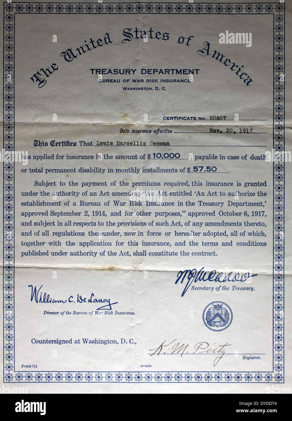 Louis M. Seeman (21) worked with both Glenn Curtiss and Glenn Martin ...