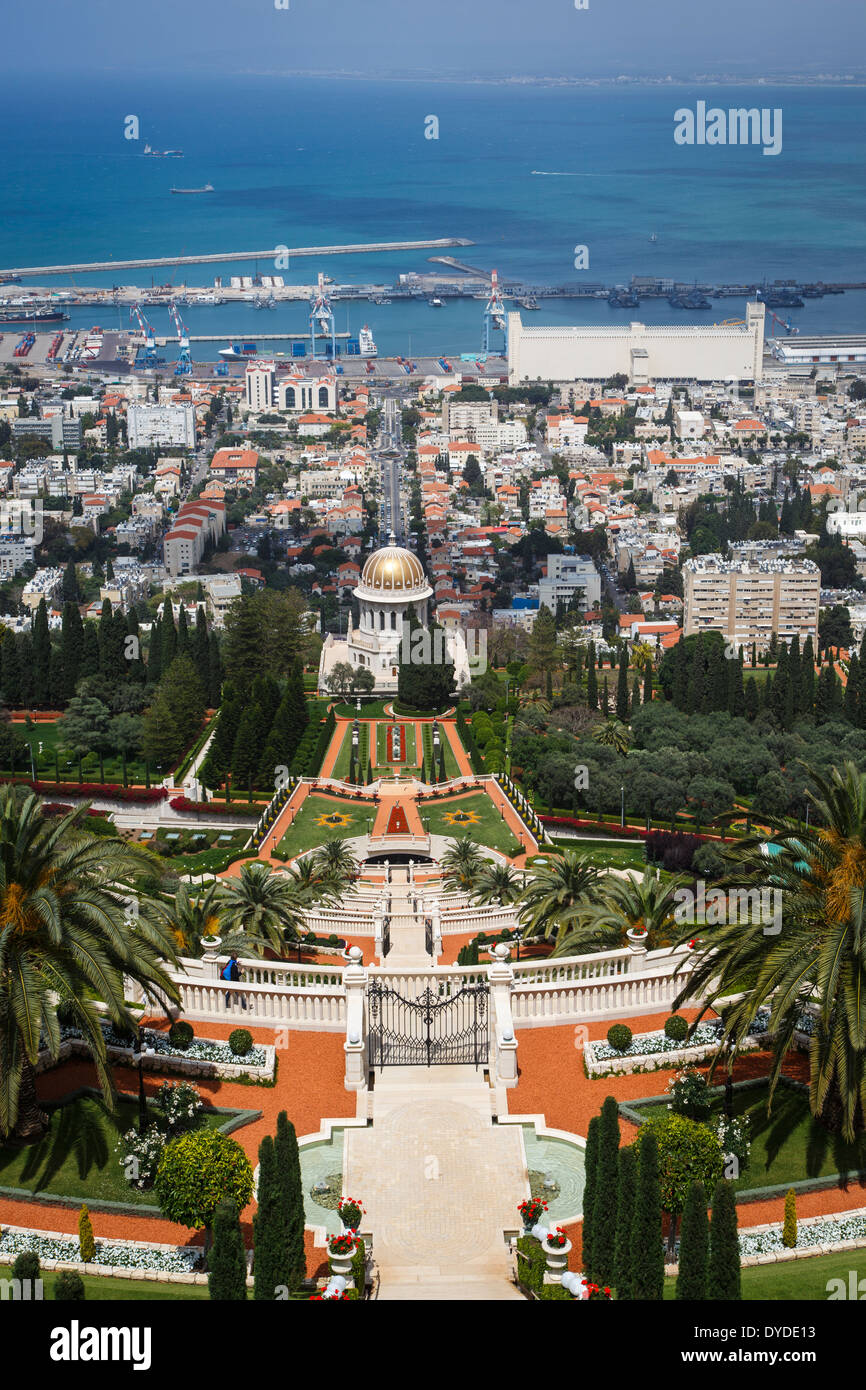 The bahai gardens hi-res stock photography and images - Alamy