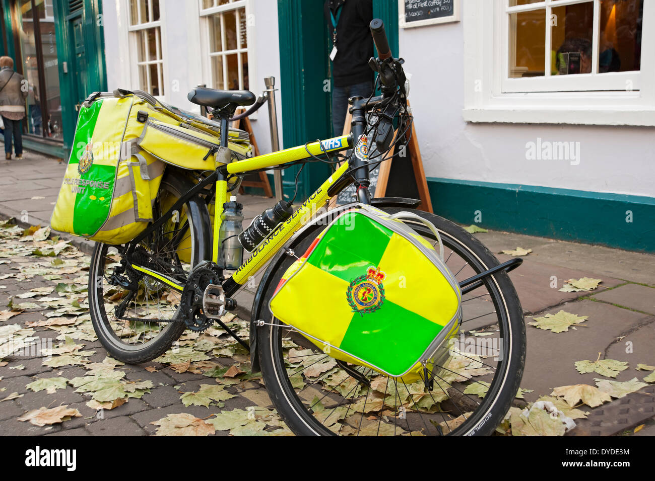 Ambulance service bike Stock Photo - Alamy