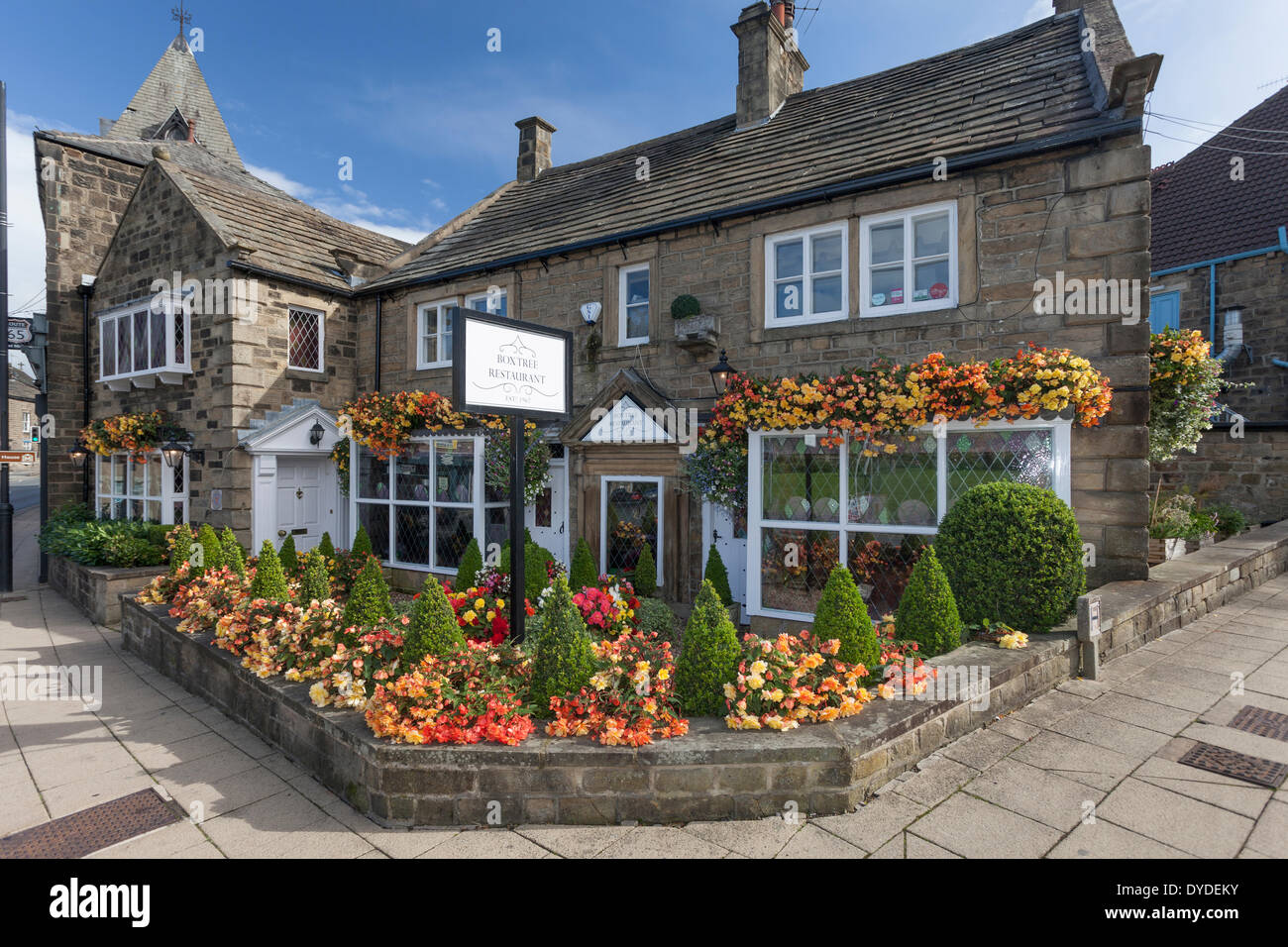 Box tree restaurant in ilkley hi-res stock photography and images - Alamy