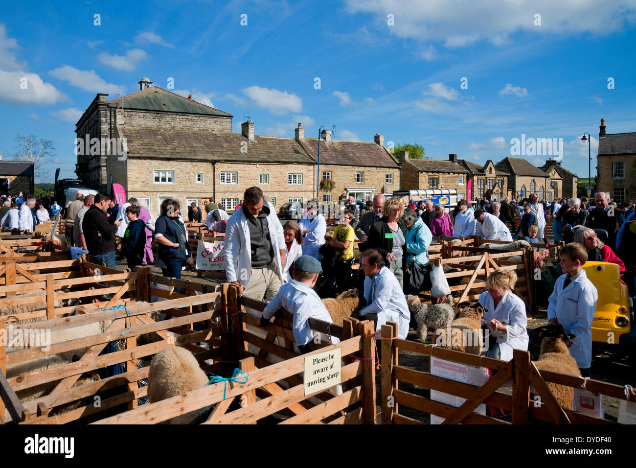 Masham market square hi-res stock photography and images - Alamy