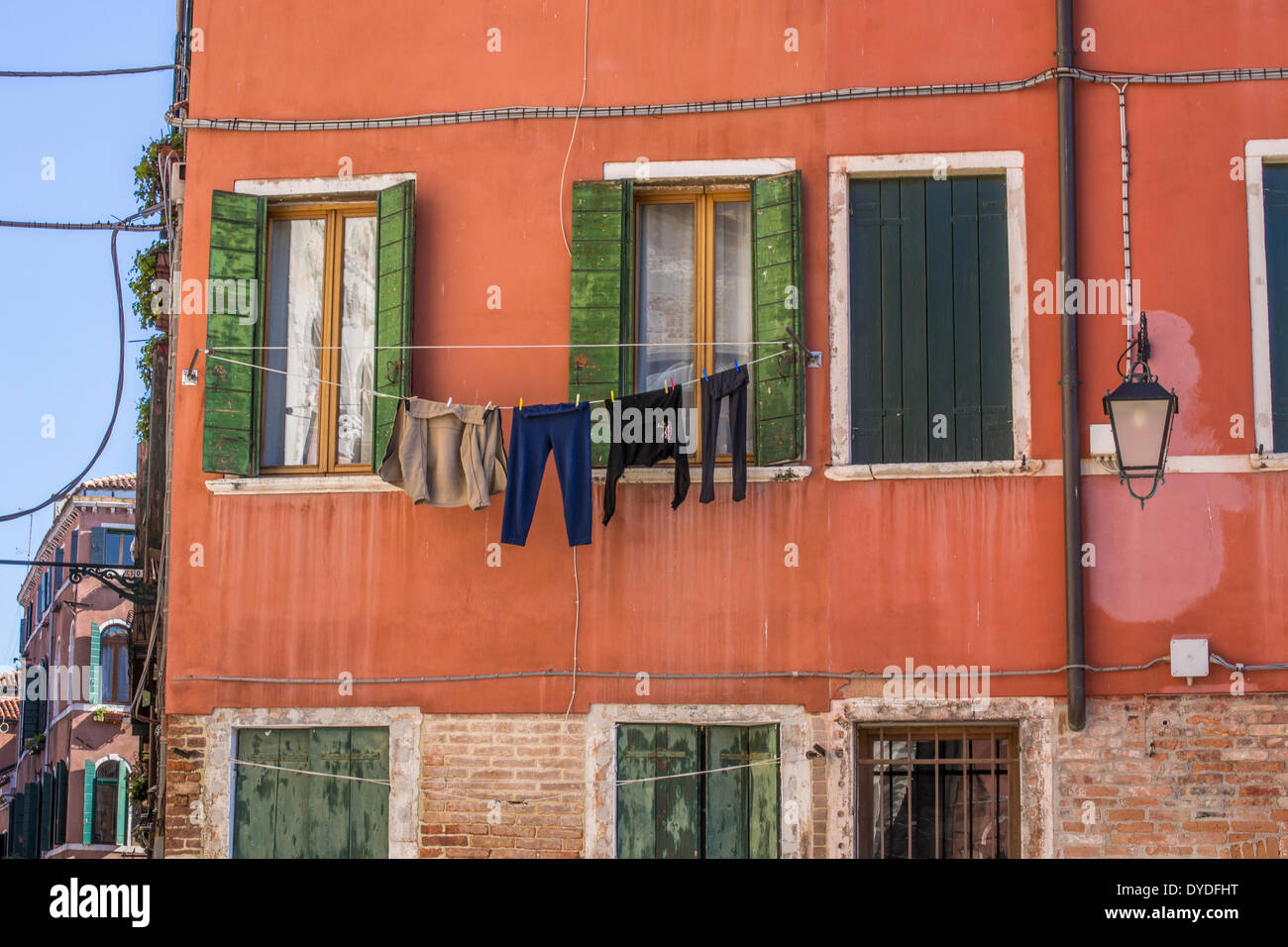 A glimpse of daily life in Venice Stock Photo - Alamy
