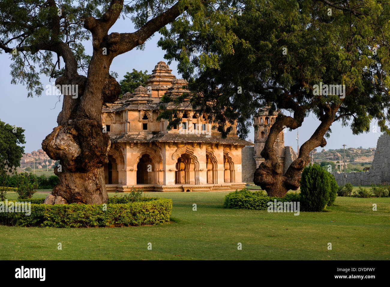 Lotus Mahal at Hampi Stock Photo - Alamy