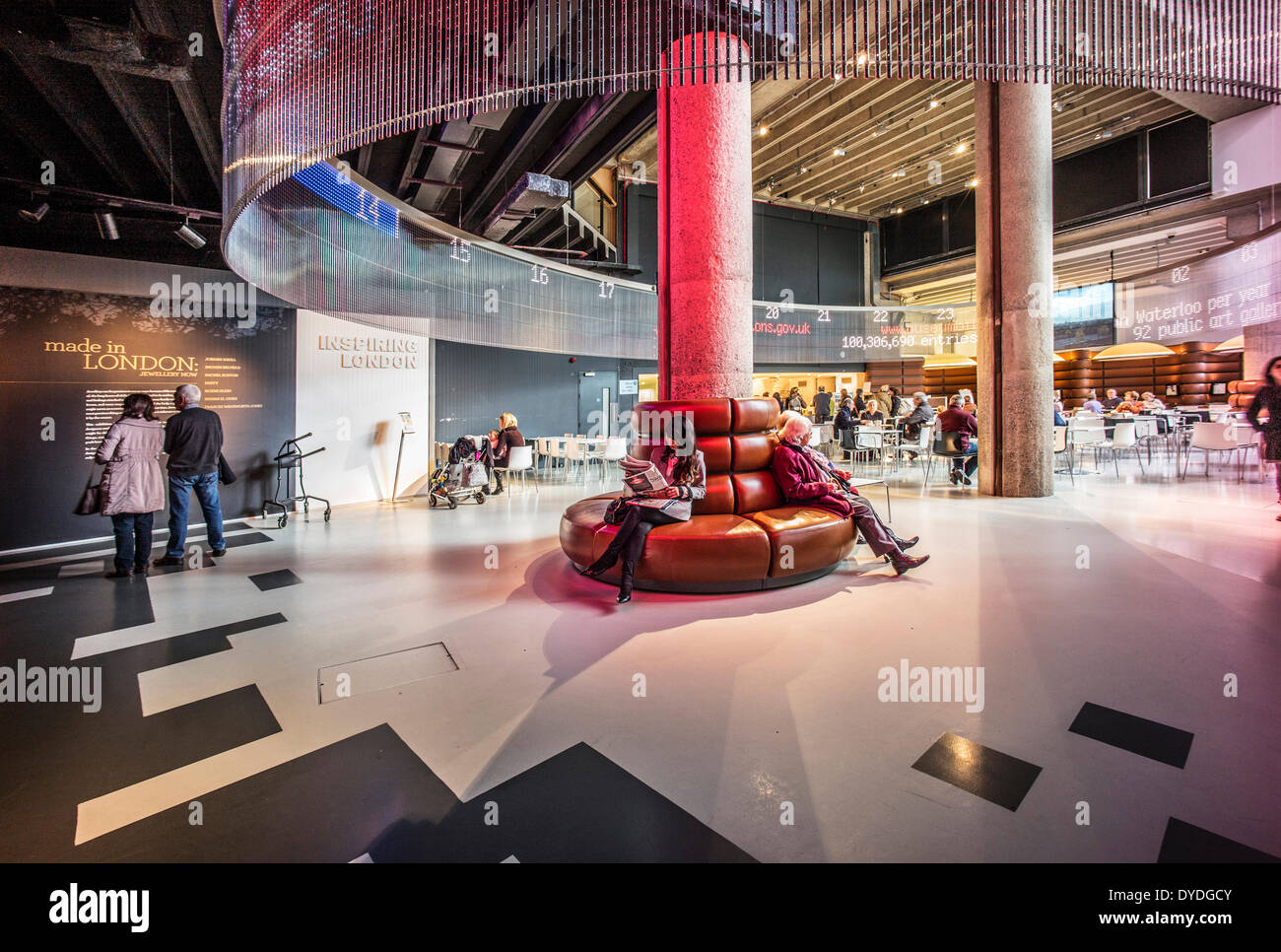 The Museum of London interior Stock Photo - Alamy