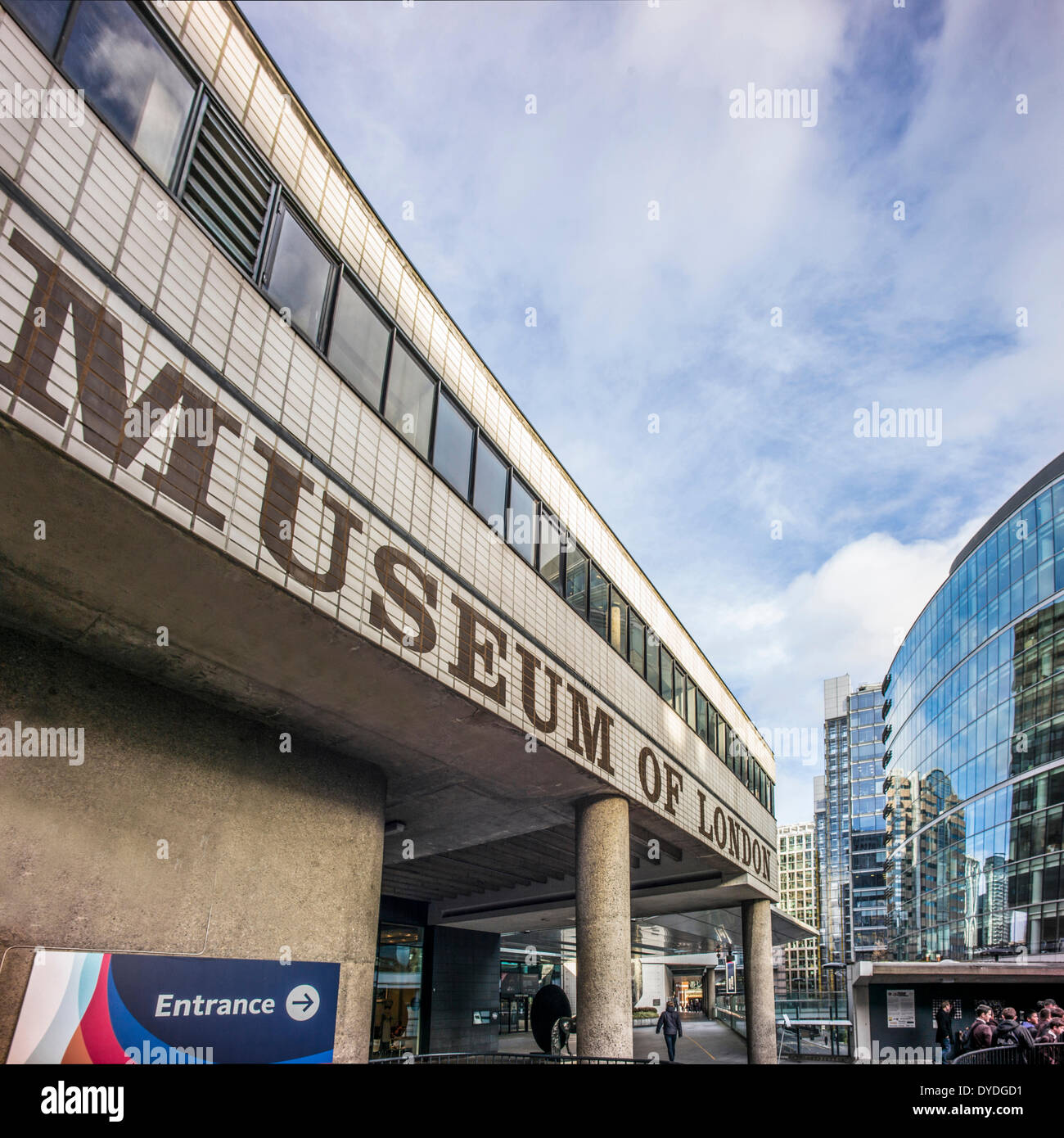 Exterior of The Museum of London Stock Photo - Alamy