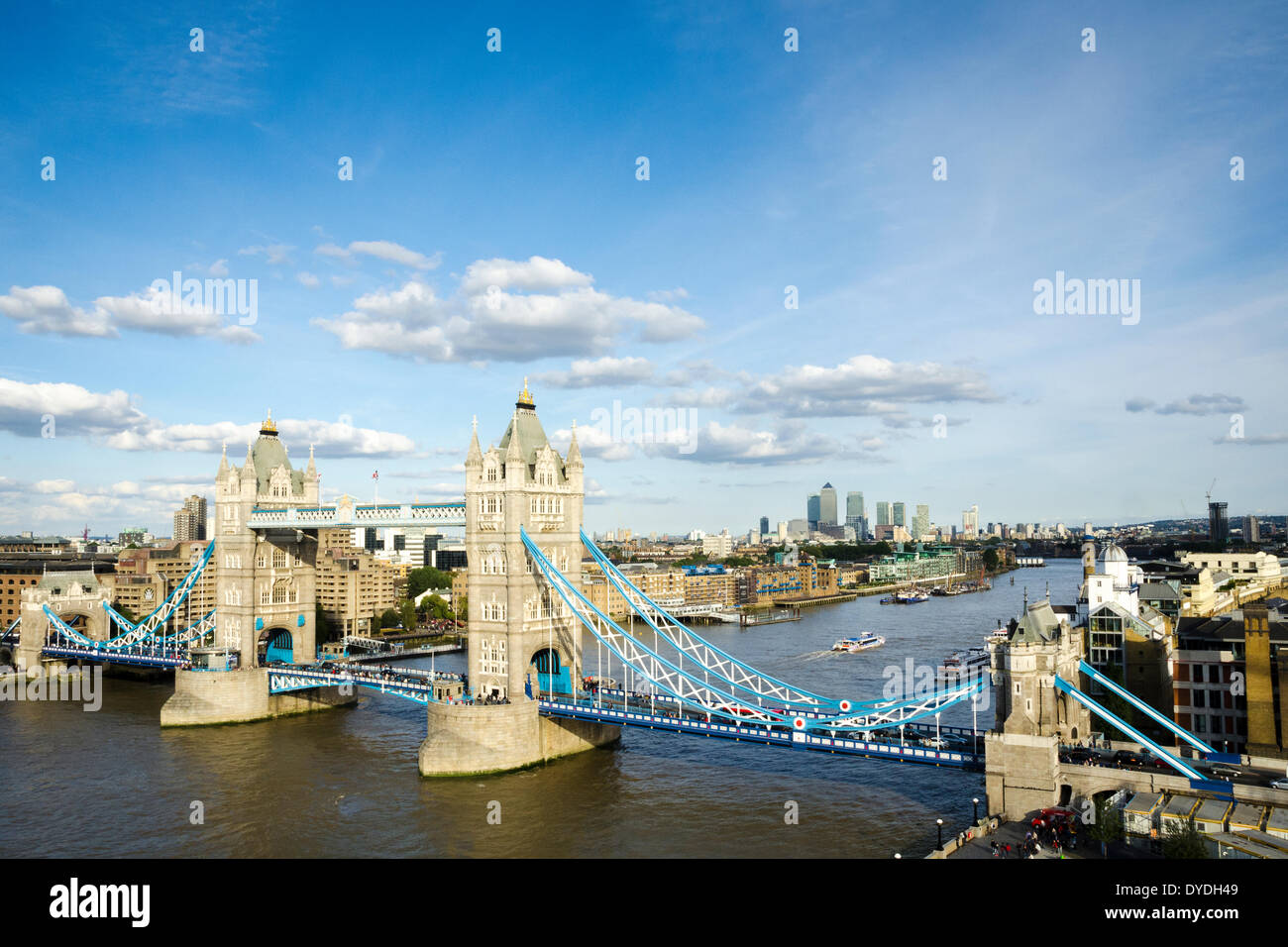 View of Tower Bridge from the top floor of City Hall Stock Photo - Alamy