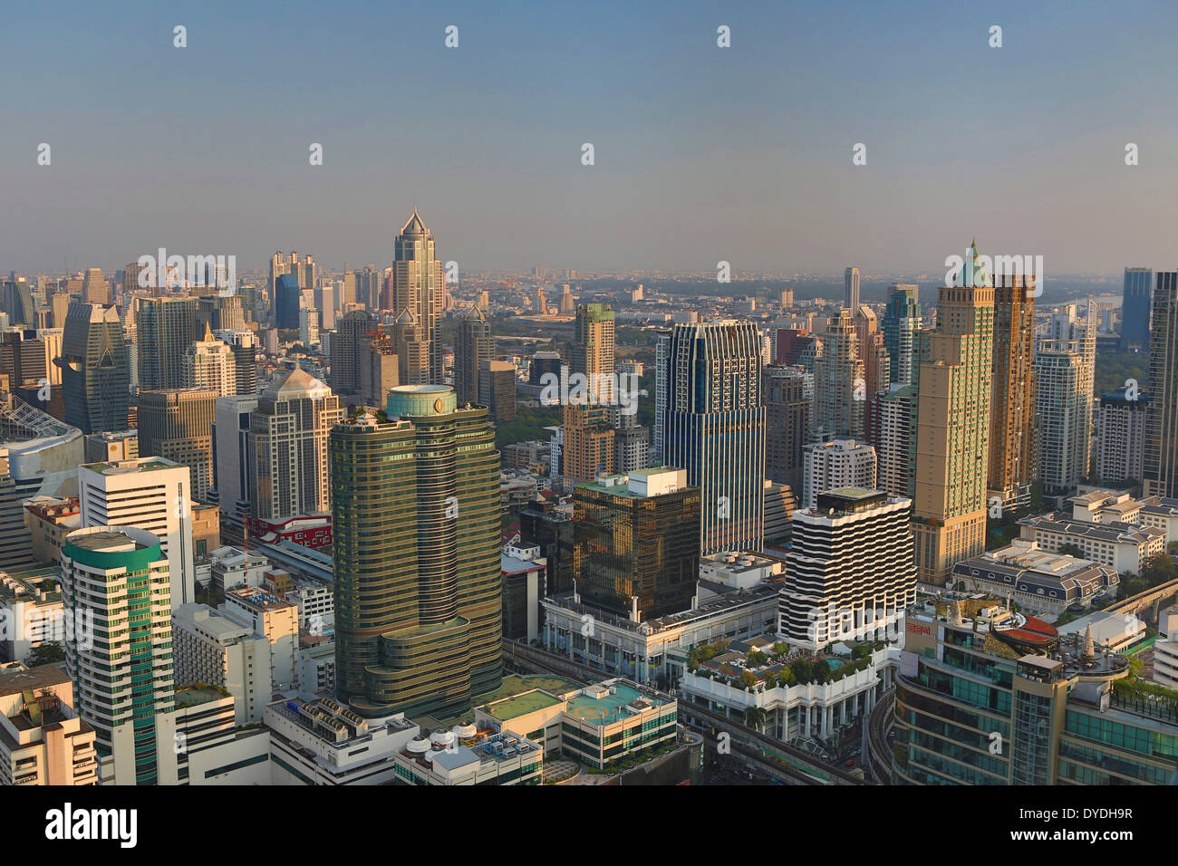 Bangkok City Downtown Thailand Asia architecture buildings city clear ...