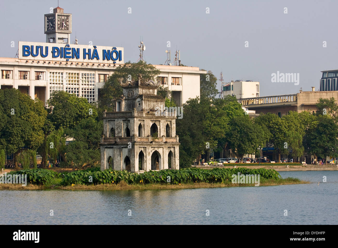 Asia building water faith Hanoi Ho Hua Huan Kiem religion South-East ...