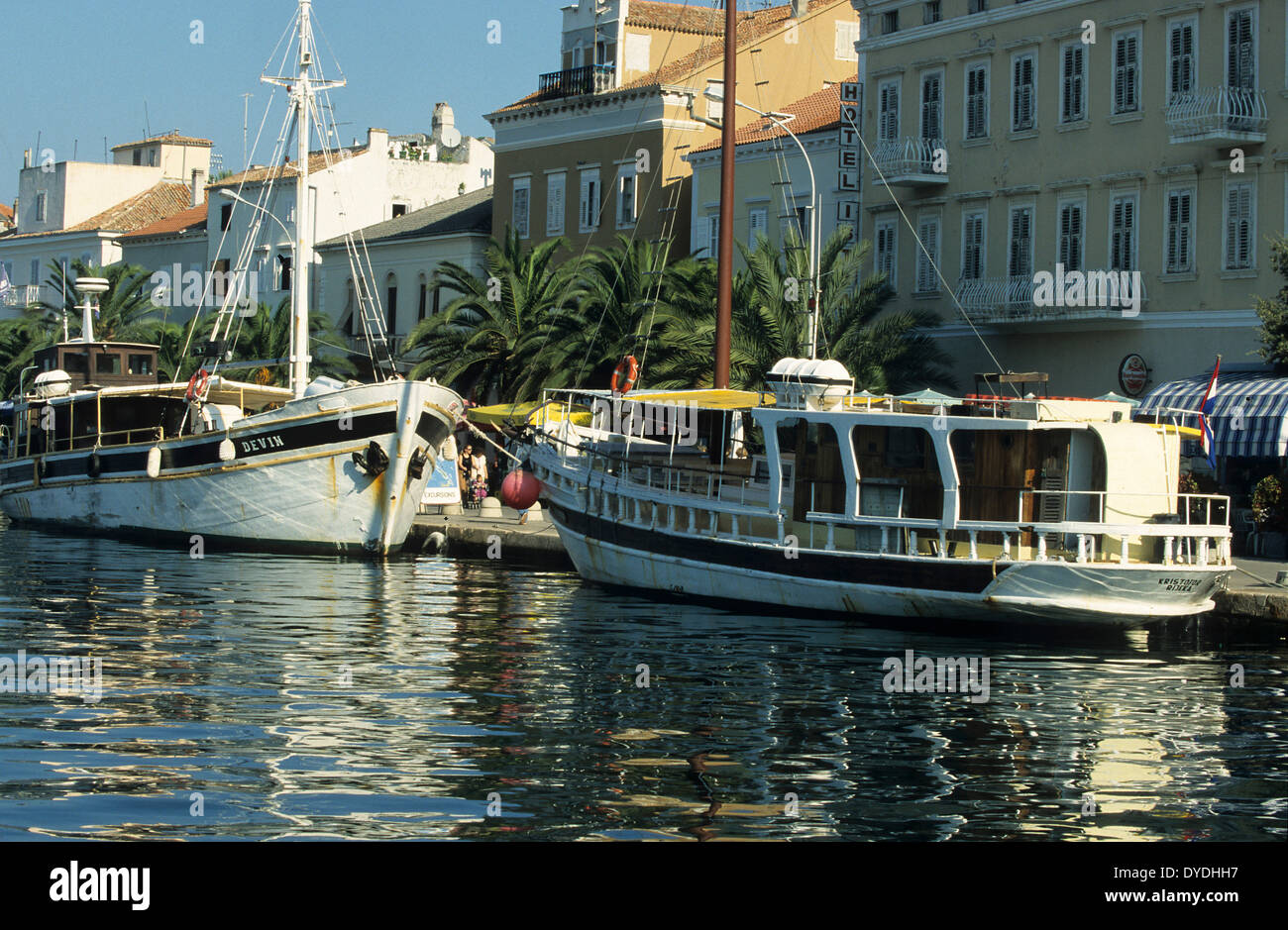 Croatia Balkans Adriatic harbour port Istrien Kvarner Gulf ...