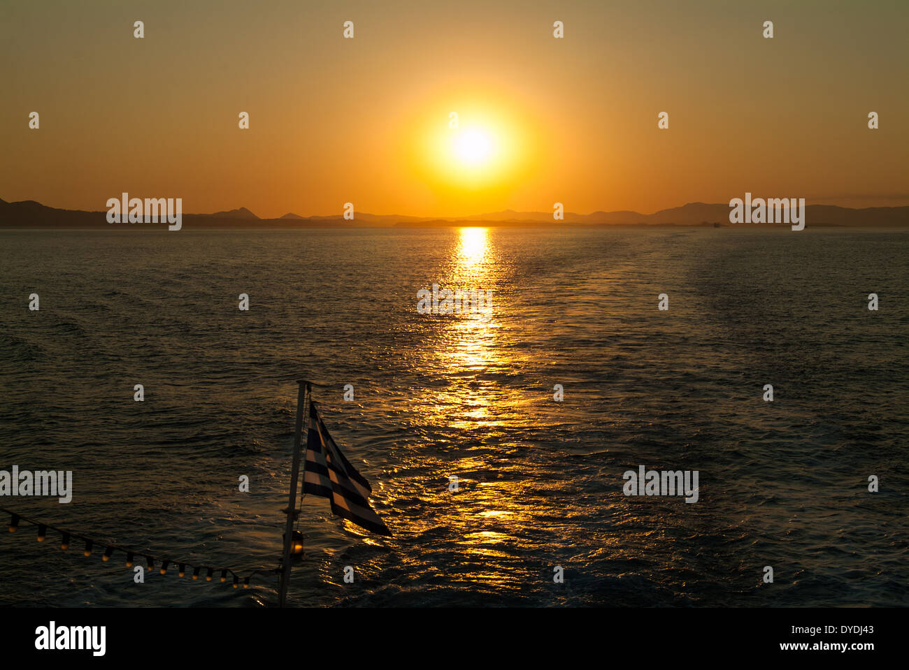 Best sunset greece hi-res stock photography and images - Alamy