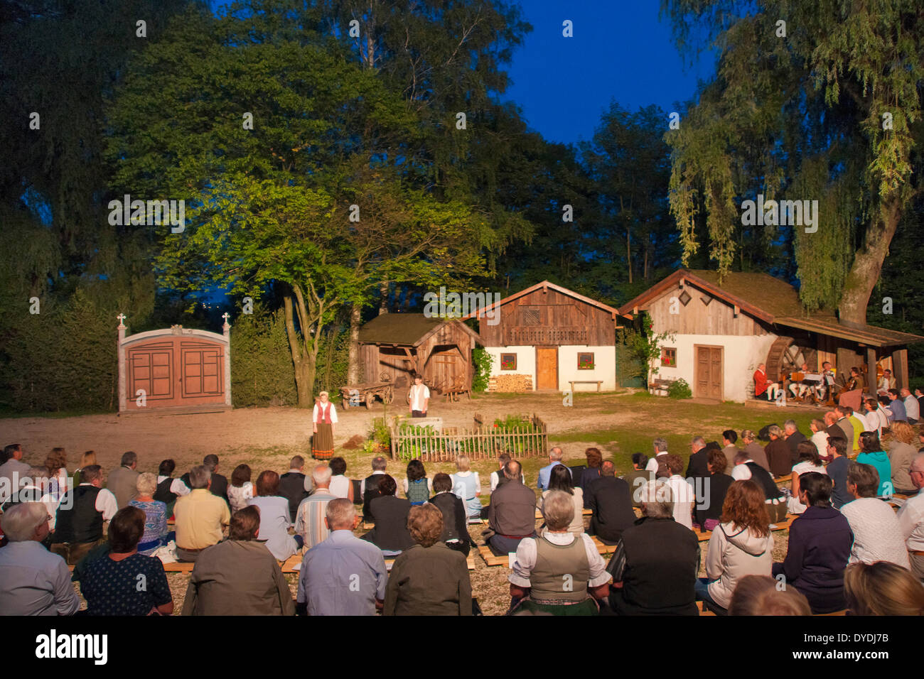 Ainring, Bavaria, Germany, Europe, Upper Bavaria, theatre, open-air ...
