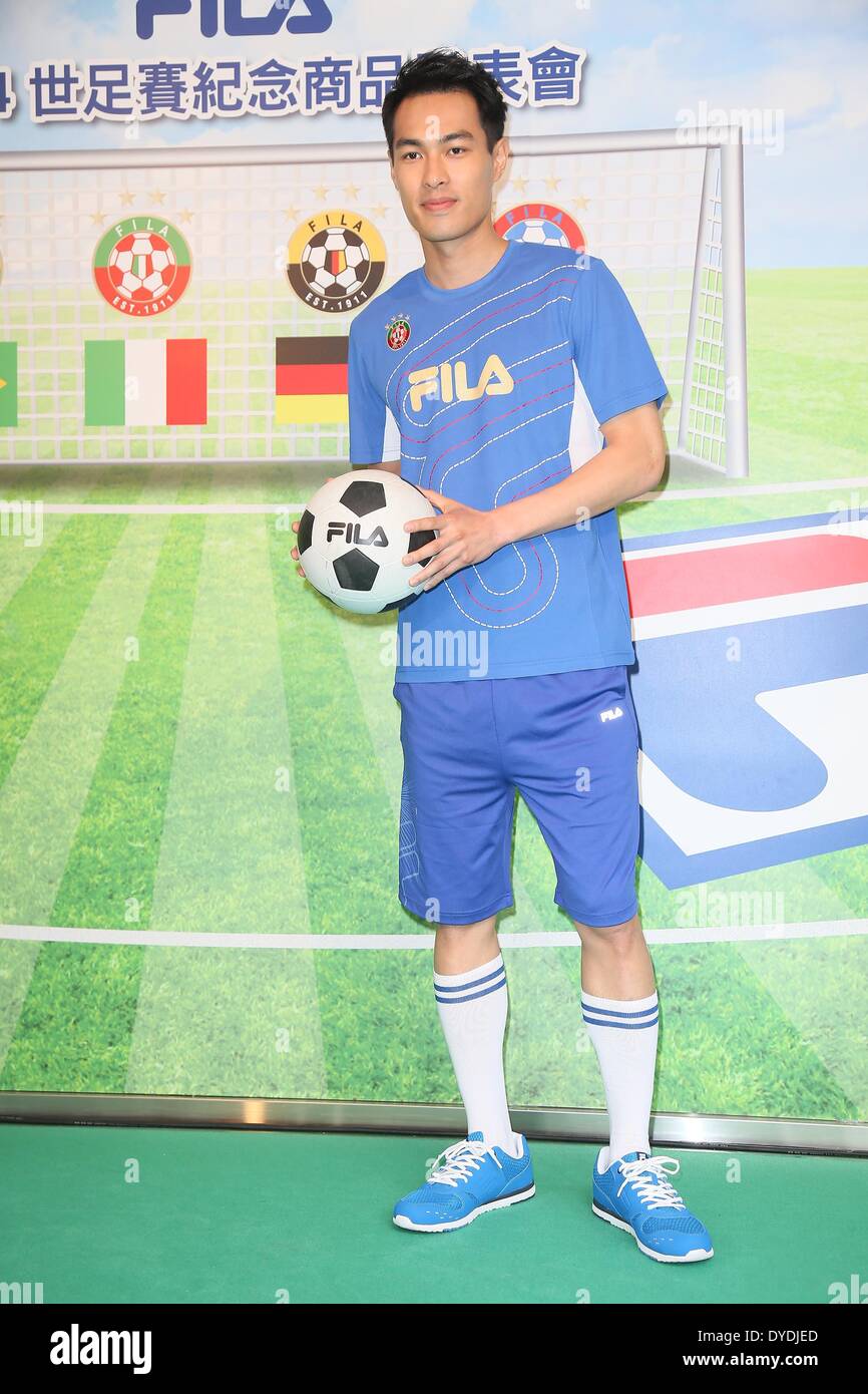 Actress Tony Yang attends opening ceremony of brand sports store in ...