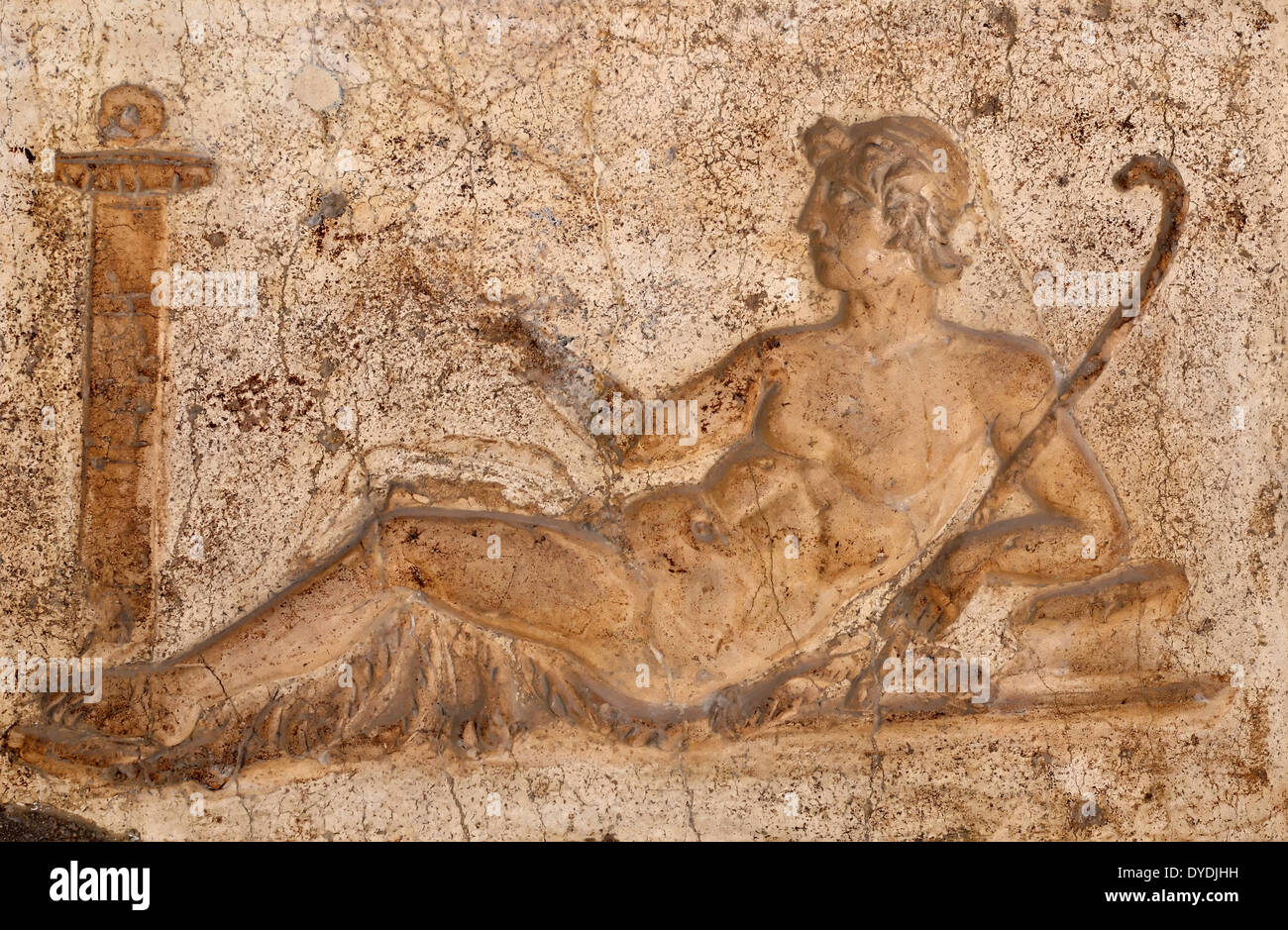 Rome Italy Europe ancient Rome fresco painting paint plaster style ...