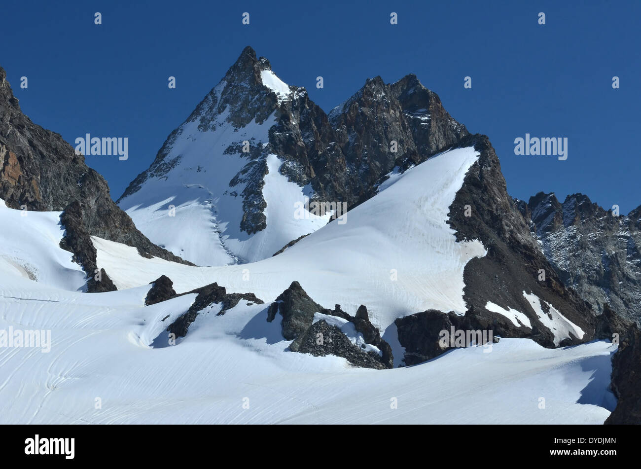 Swiss Switzerland Europe Valais Wallis alps alpine mountains peaks ...