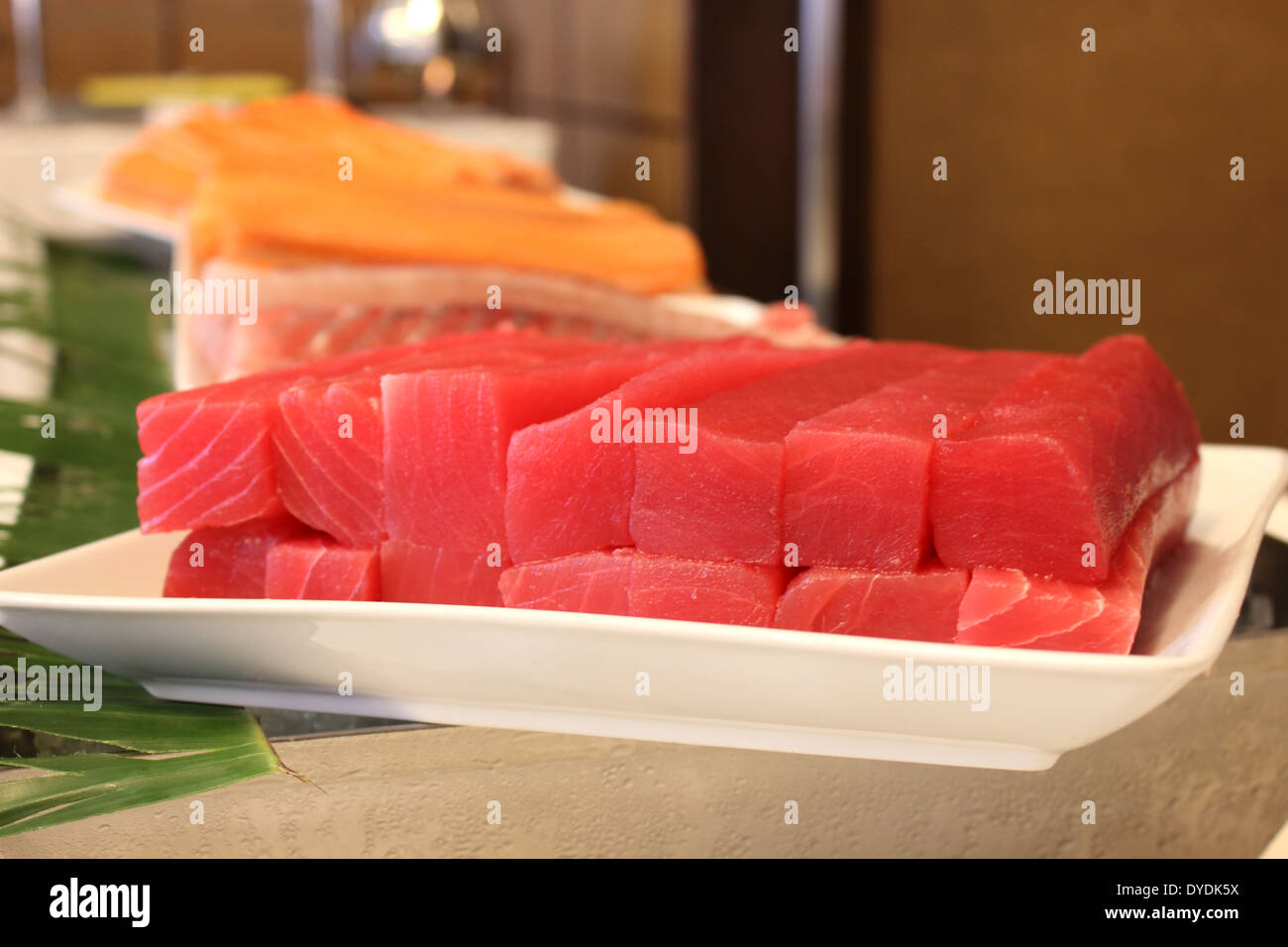 Piece of tuna hi-res stock photography and images - Alamy