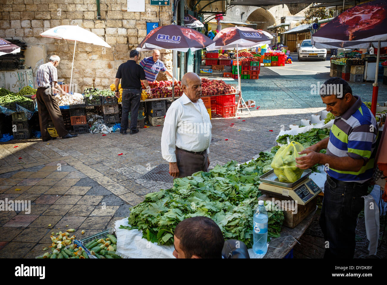 The market in Nazareth, lower Galilee region, Israel Stock Photo - Alamy