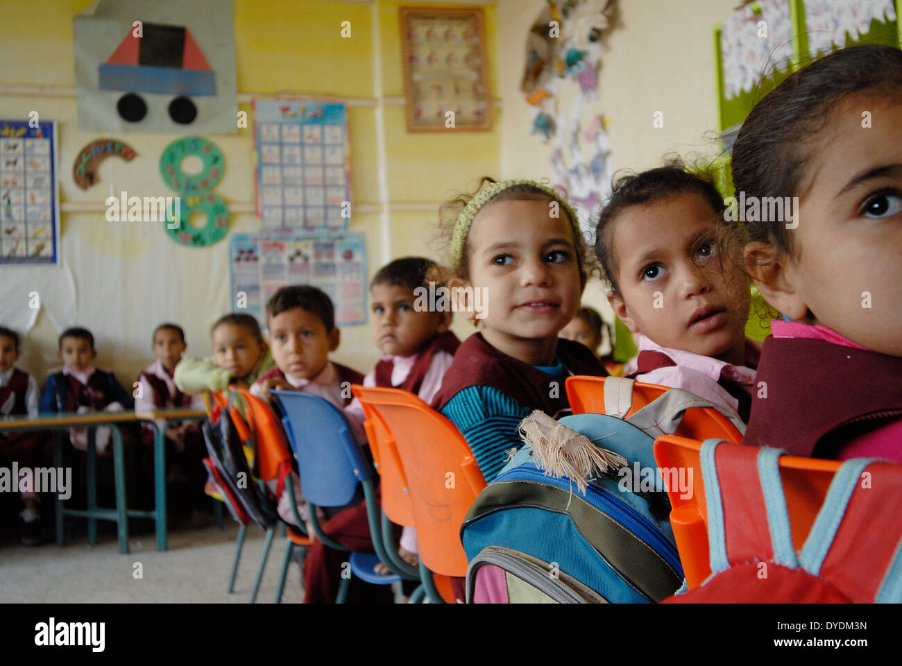 Egypt: Many school children in rural areas come without breakfast to ...