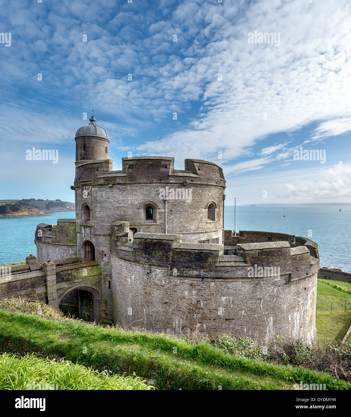 The castle at St Mawes Stock Photo - Alamy