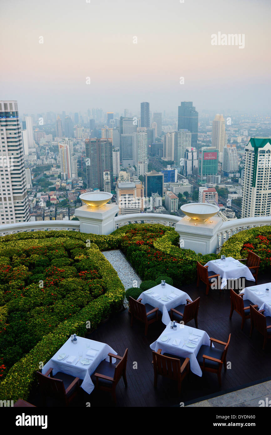 Thailand, Bangkok, Sirocco bar (Sky Bar) from Lebua hotel Stock Photo ...