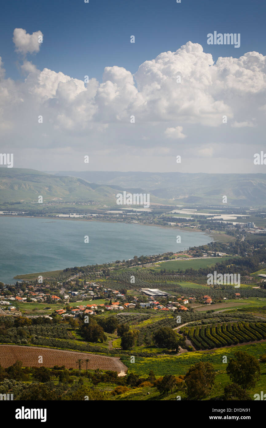 View over the Sea of Galilee - Lake Tiberias, Israel Stock Photo - Alamy