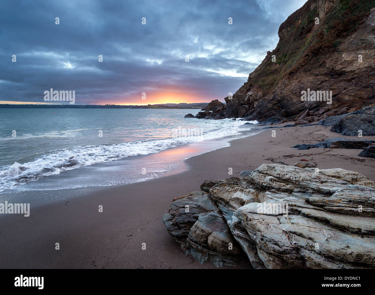 Polkerris beach hi-res stock photography and images - Alamy
