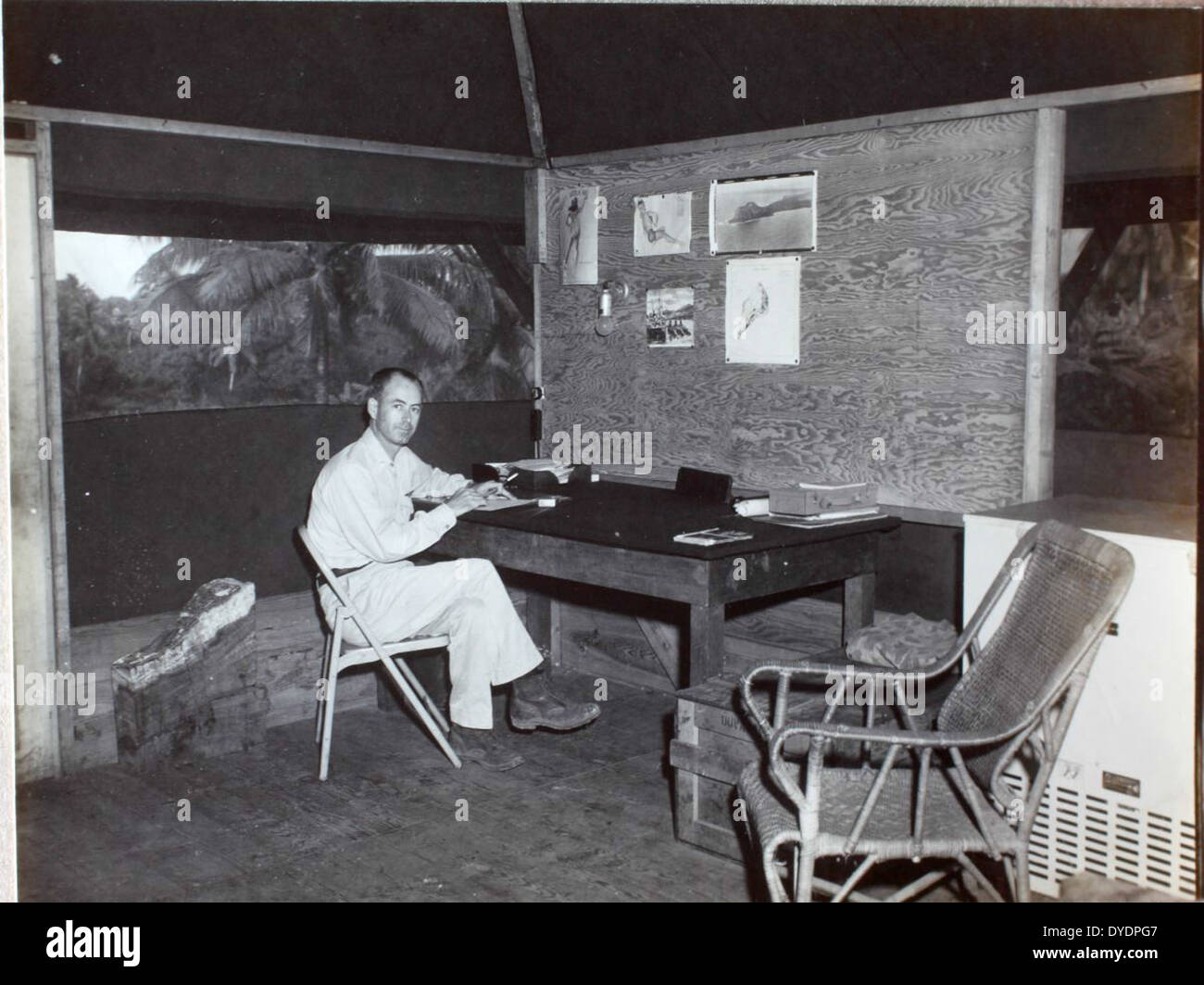 This image from the Archie Fraser Photo Album depicts a World War II ...