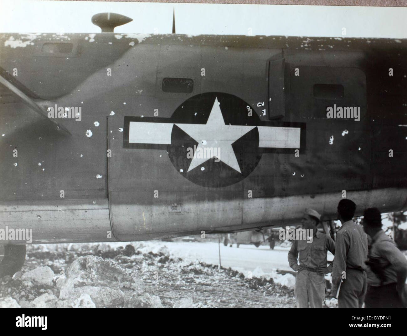 This photo album captures the battle damage sustained by aircraft ...