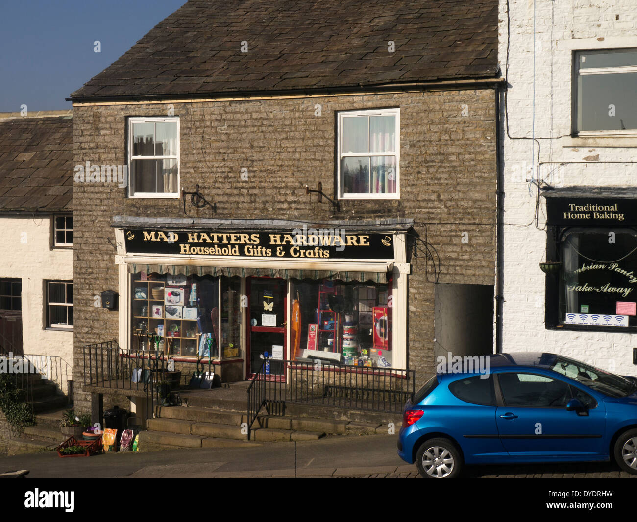 A local hardware shop in Alston (Cumbria), the highest market town in ...