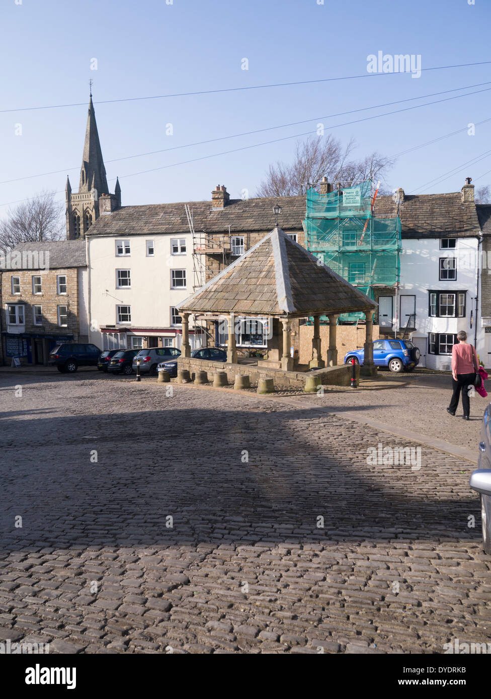 Alston in Cumbria is the highest market town in the UK Stock Photo - Alamy