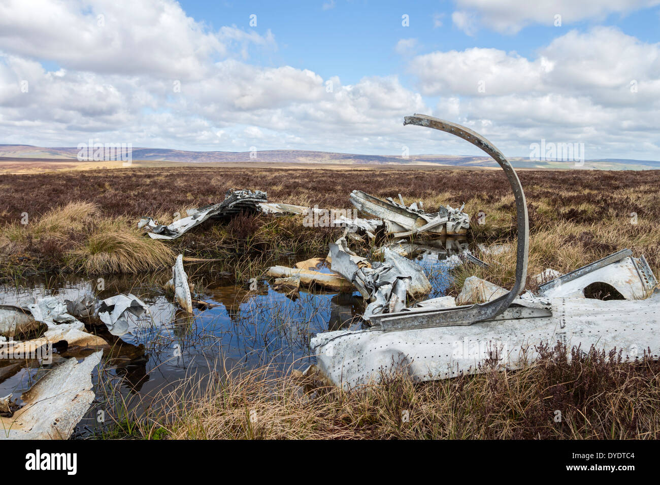 Impact Crater from a Curtiss P40 Tomahawk AH744 Aircraft Which Crashed ...
