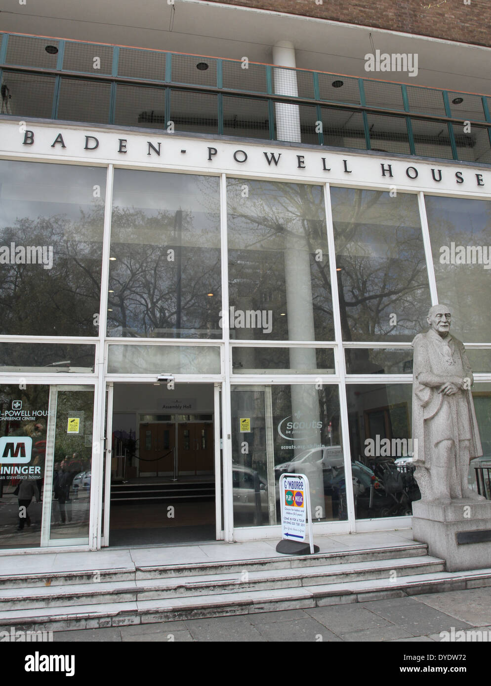 Exterior of Baden Powell House London UK April 2014 Stock Photo - Alamy