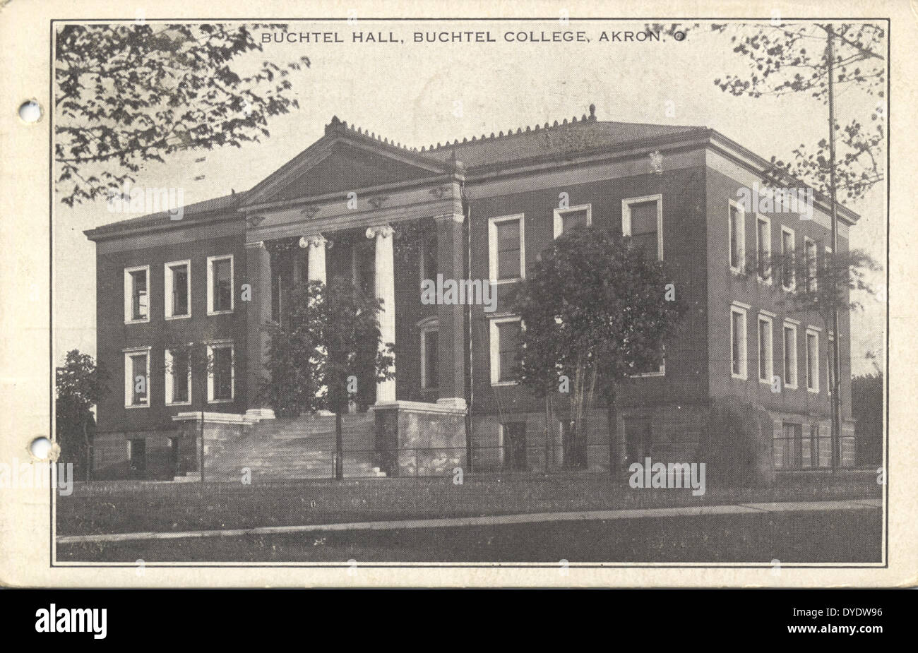 *Buchtel Hall*, located at *Buchtel College* in Akron, Ohio, is an ...