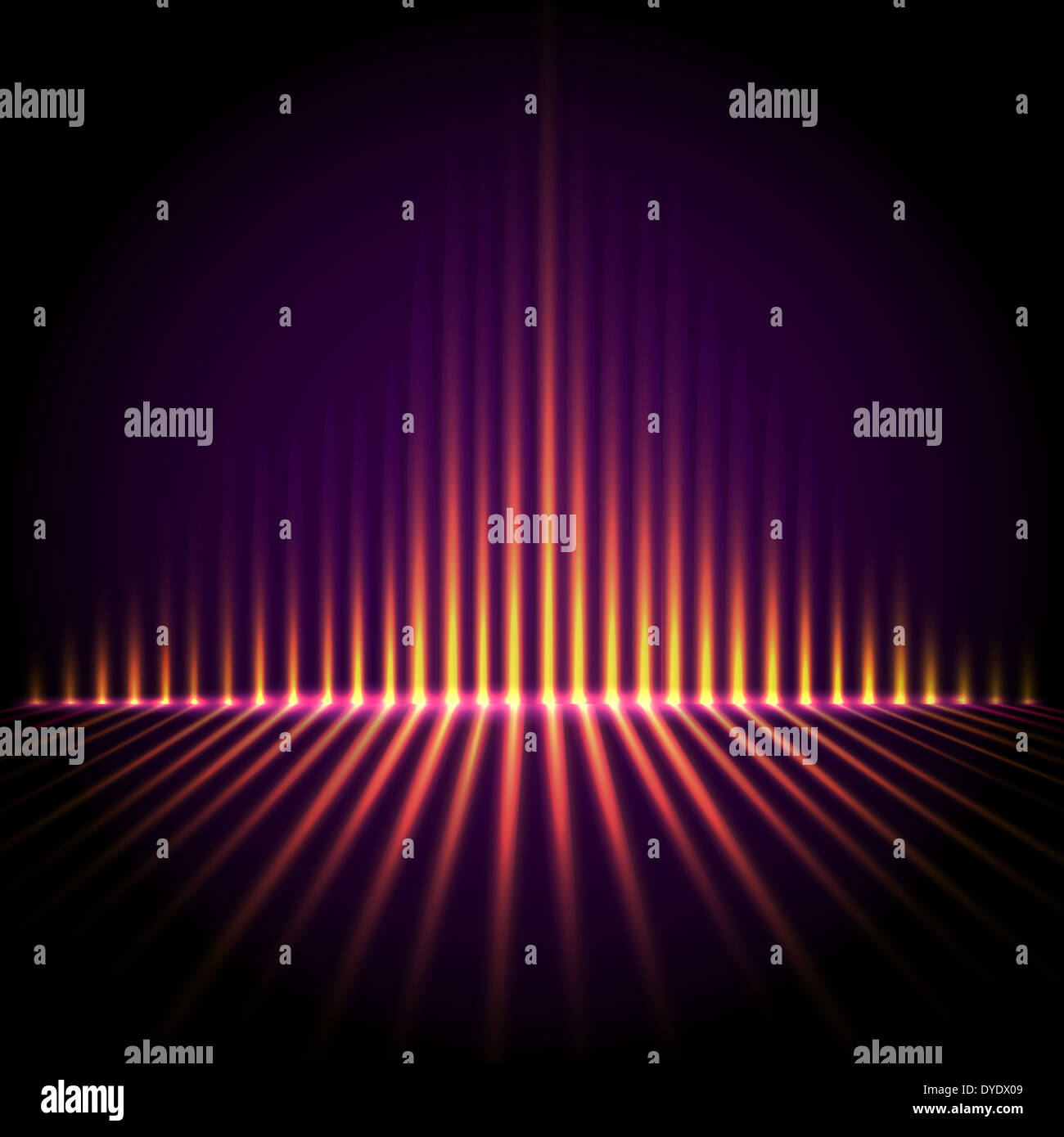 Equalizer on abstract technology background Stock Photo - Alamy