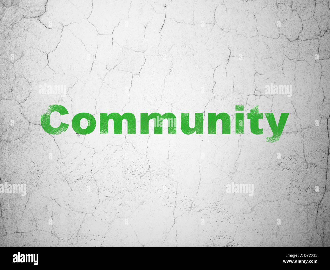Social media concept: Community on wall background Stock Photo - Alamy
