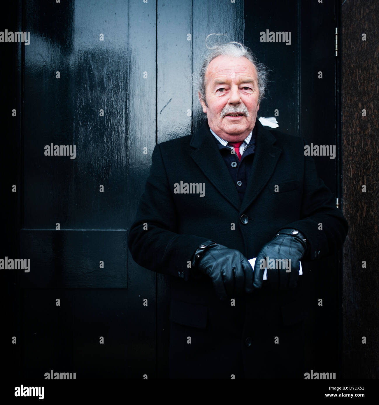 RICKY CANTY protesting over the ownership of a house in which he ...