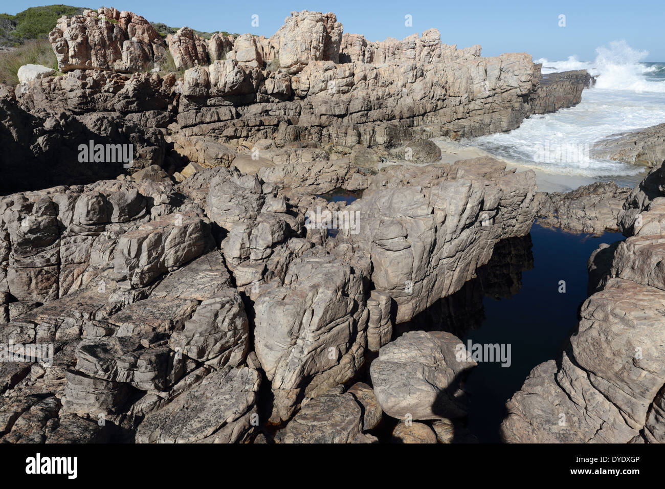 Pool with river rocks hi-res stock photography and images - Alamy