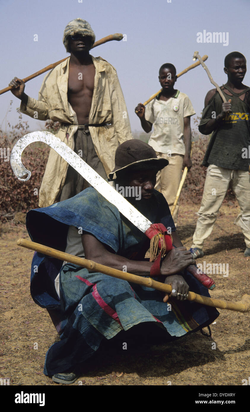 Violent 'Hunters from the villages' gang members, Muslim youths install ...