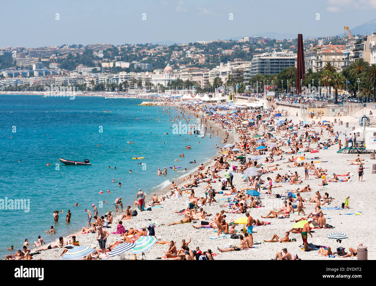 The summer time french riviera hi-res stock photography and images - Alamy