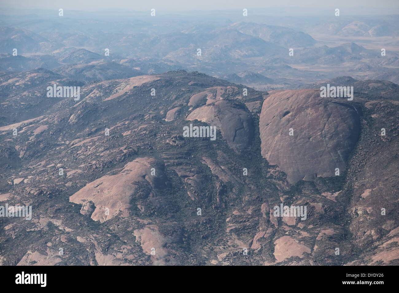 Aerial view of arid mountains in the Springbok area Stock Photo - Alamy
