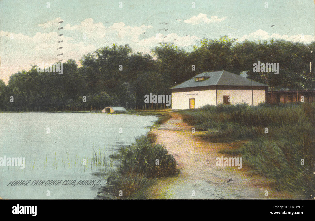 Portage Path Canoe Club Stock Photo - Alamy