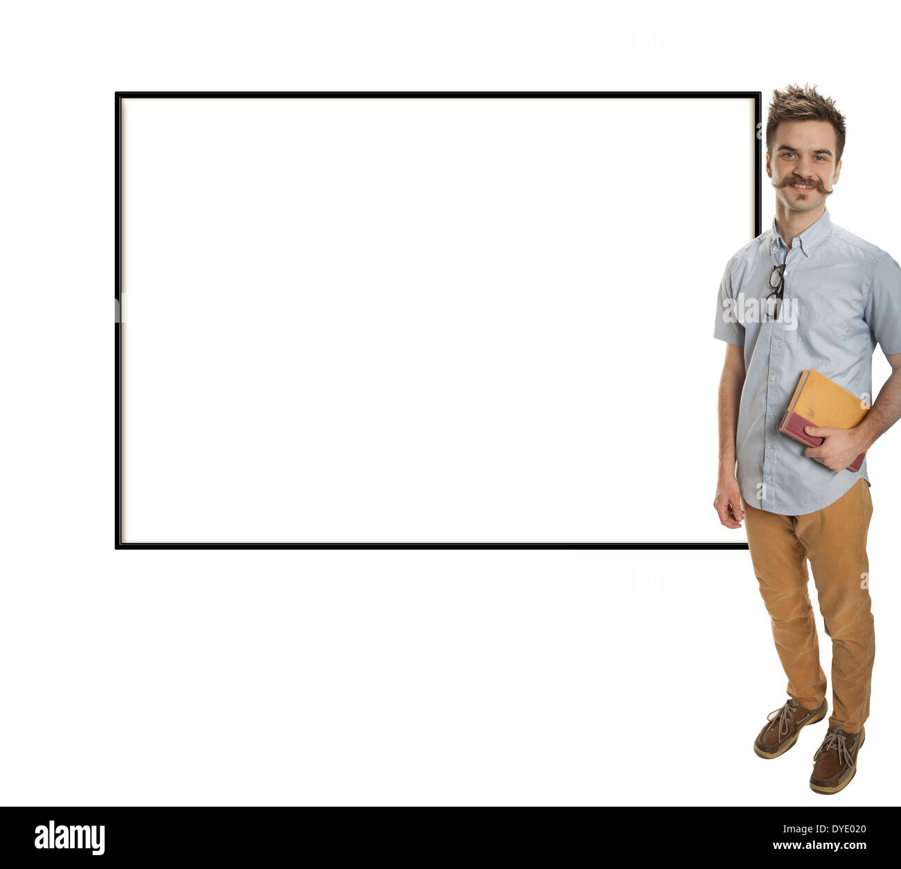 Man in front of a blackboard hi-res stock photography and images - Alamy