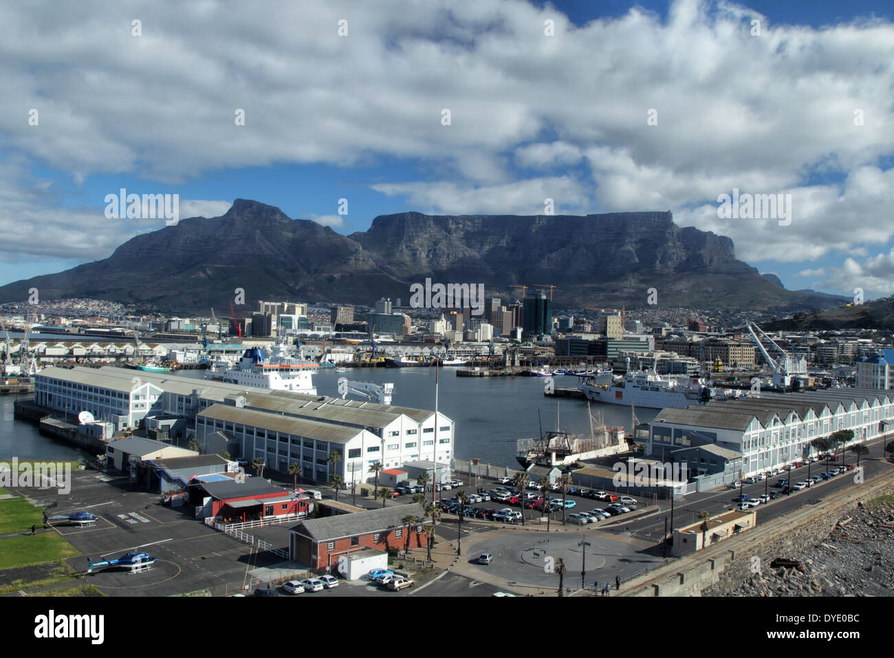 Cape town table mountain aerial hi-res stock photography and images - Alamy