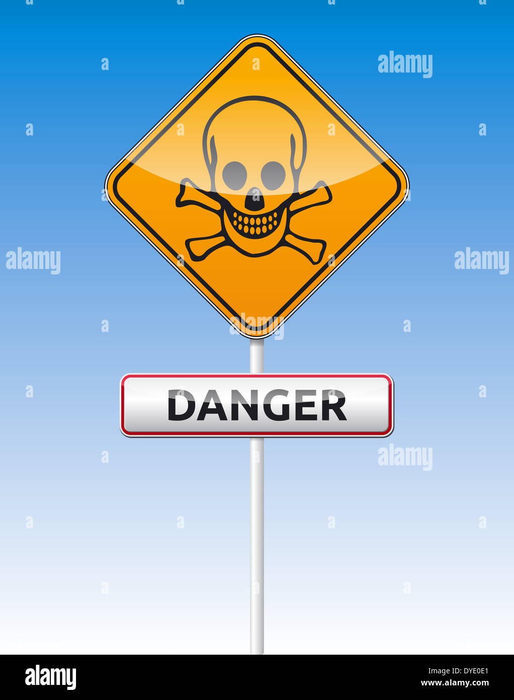 Traffic hazard signage hi-res stock photography and images - Alamy