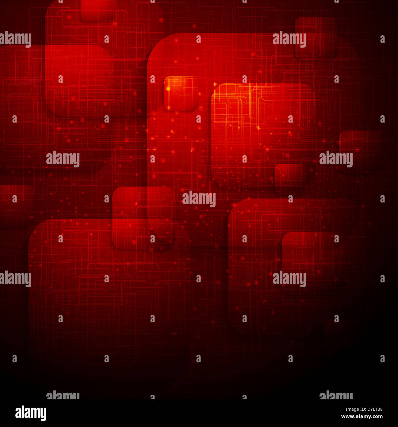 Dark red technology vector design Stock Photo - Alamy