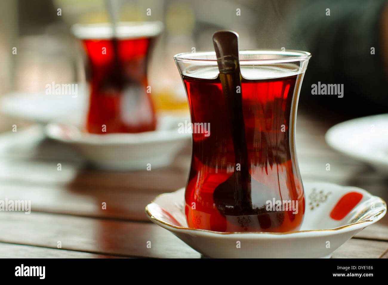 Traditional Turkish Tea Stock Photo - Alamy