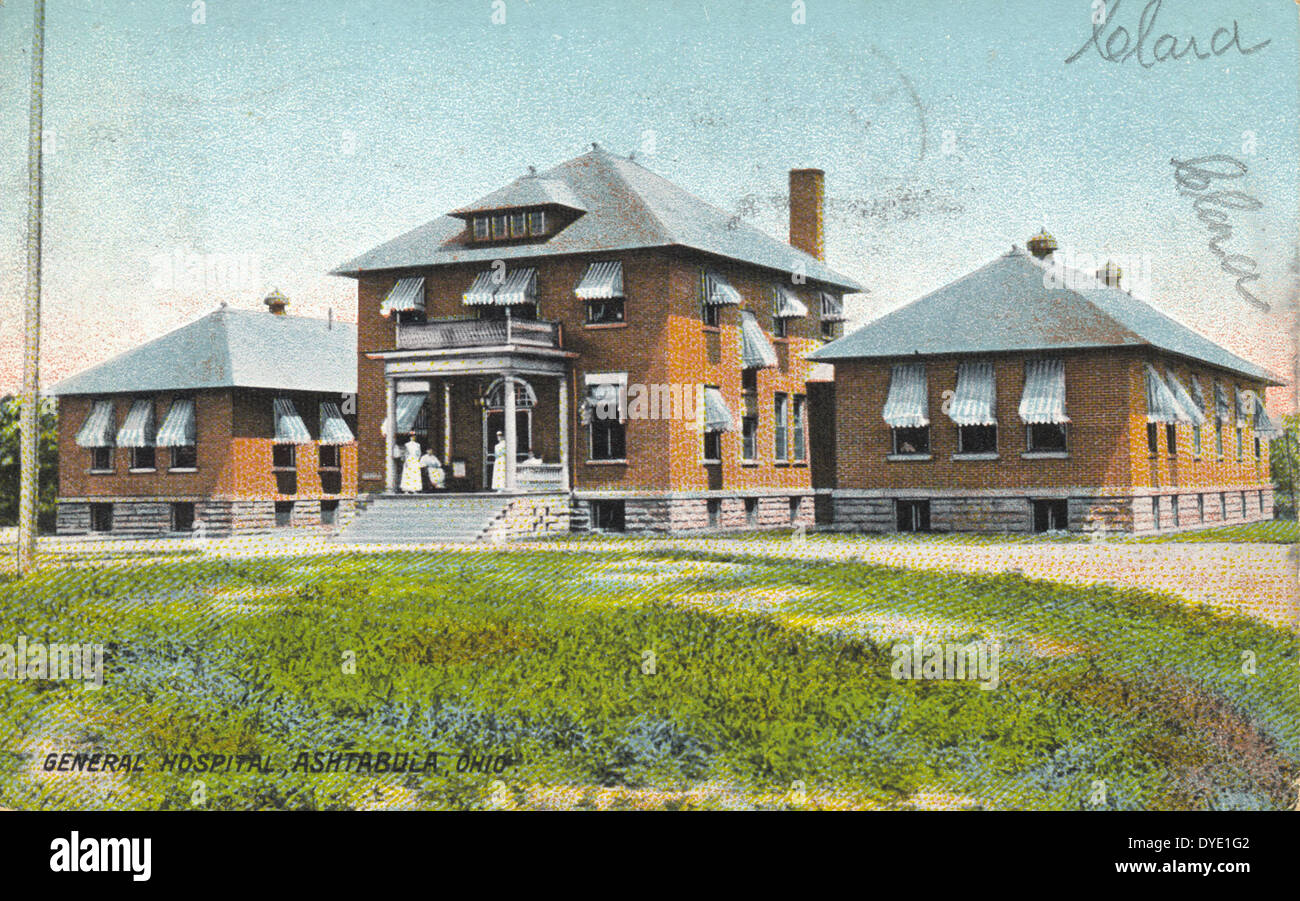 General Hospital, Ashtabula, Ohio Stock Photo - Alamy