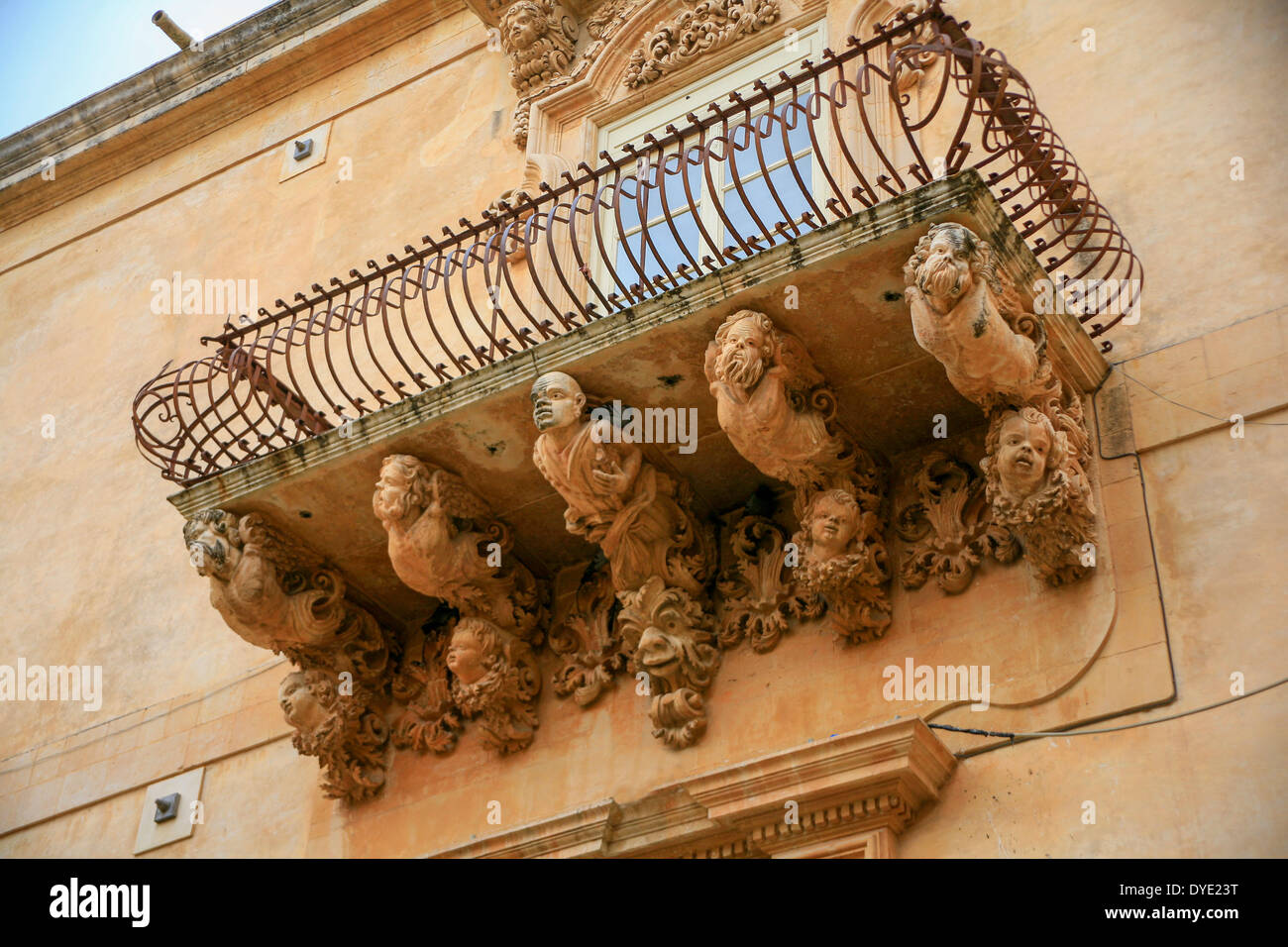 Baroque sculpture & architecture in Sicily Stock Photo - Alamy