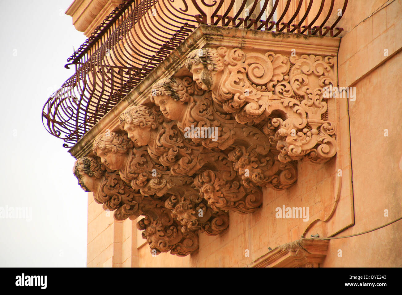 Baroque sculpture & architecture in Sicily Stock Photo - Alamy