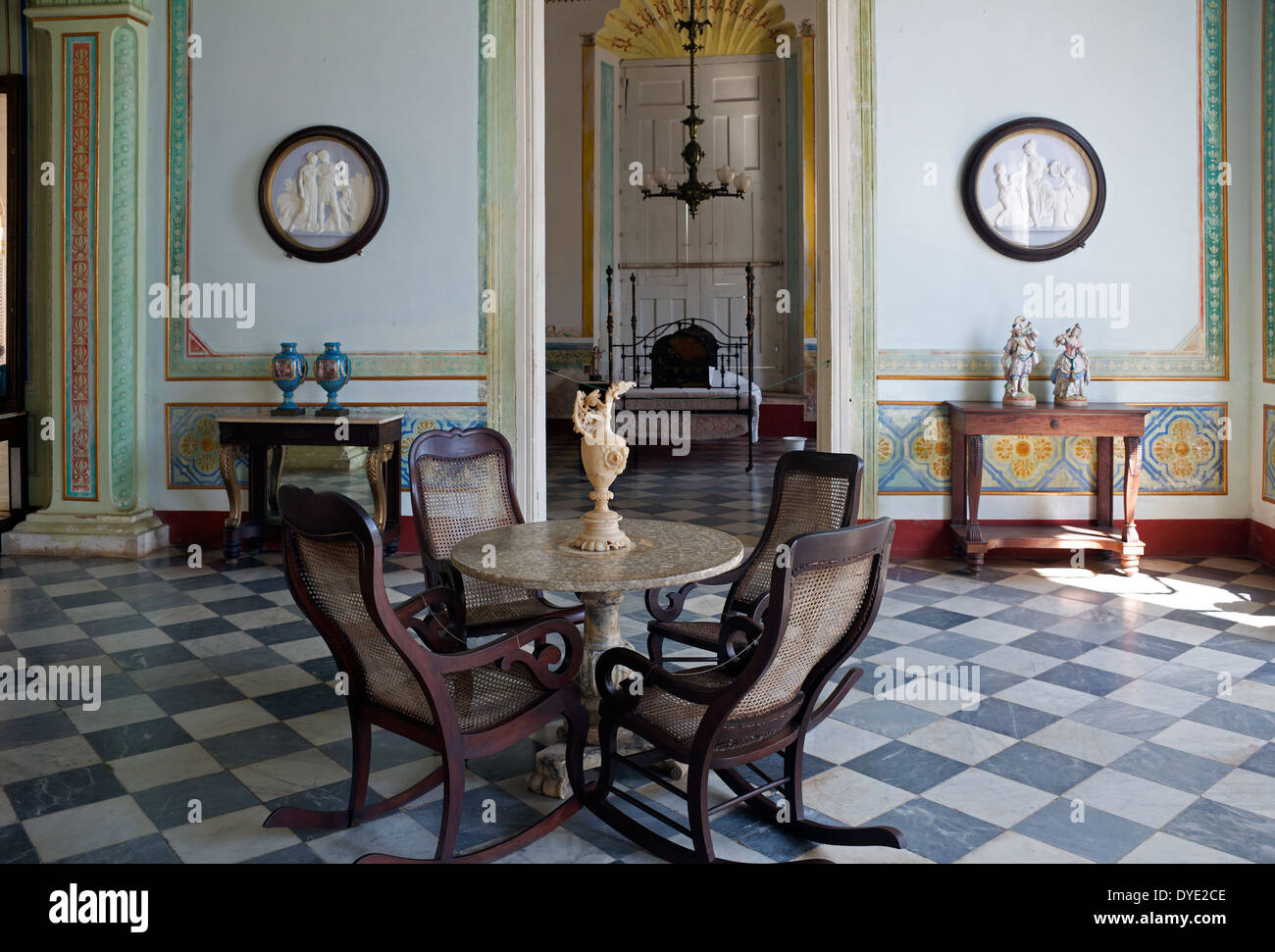 Interior salon Museum of Colonial Architecture Plaza Major historic ...